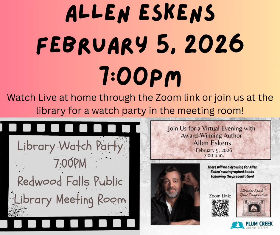 Allen Eskens virtual author visit